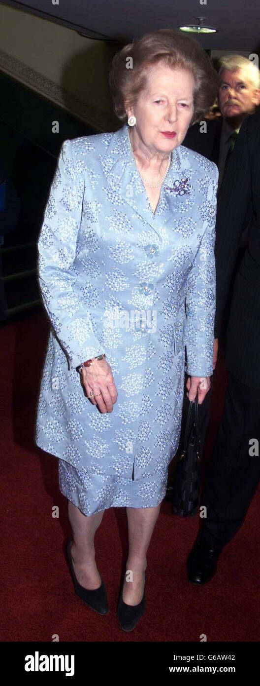 Margaret Thatcher Blue Suit High Resolution Stock Photography and ...