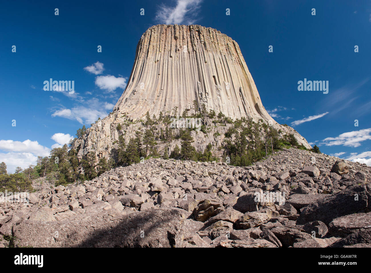 Devils Tower National Monument, Wyoming, USA Stock Photo - Alamy