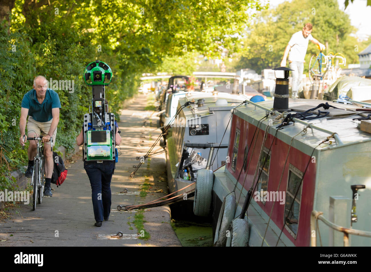 The google trekker hi-res stock photography and images - Alamy