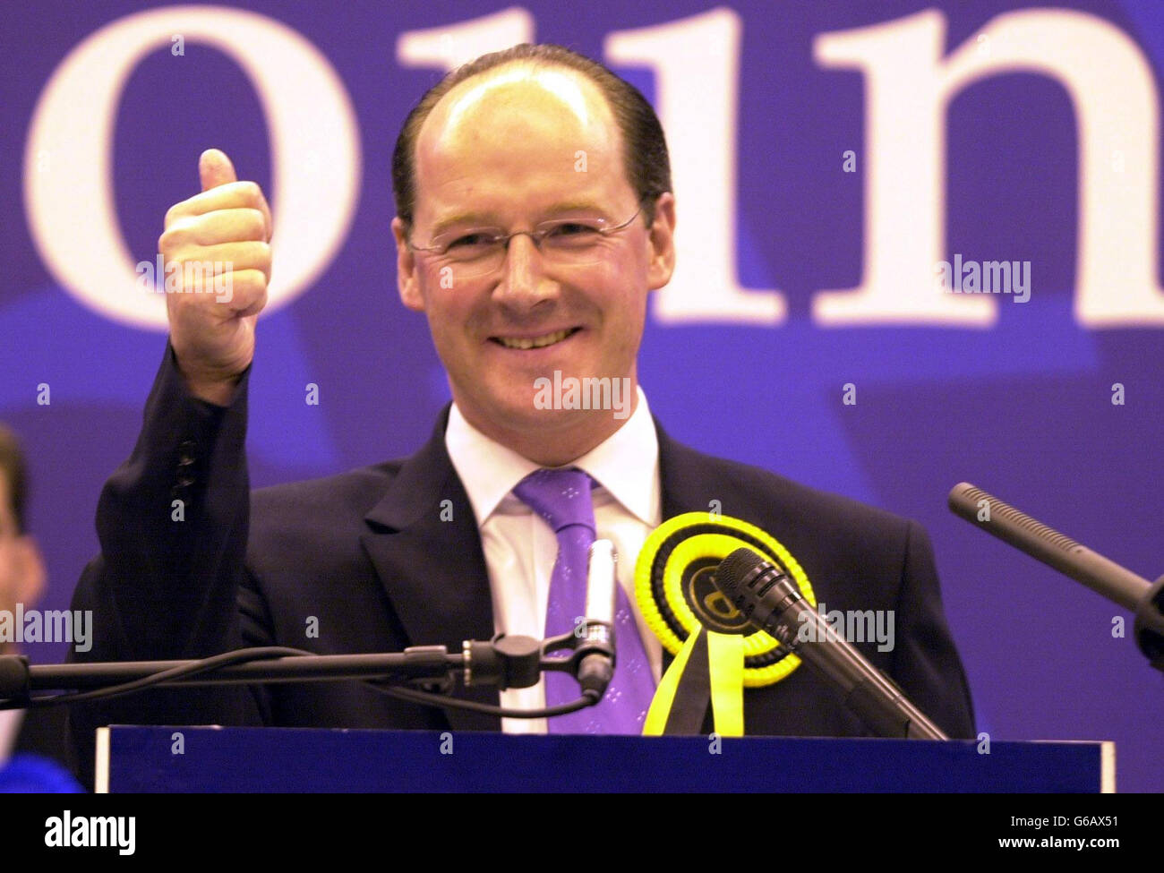 John Swinney after winning his North Tayside seat at the Scottish ...