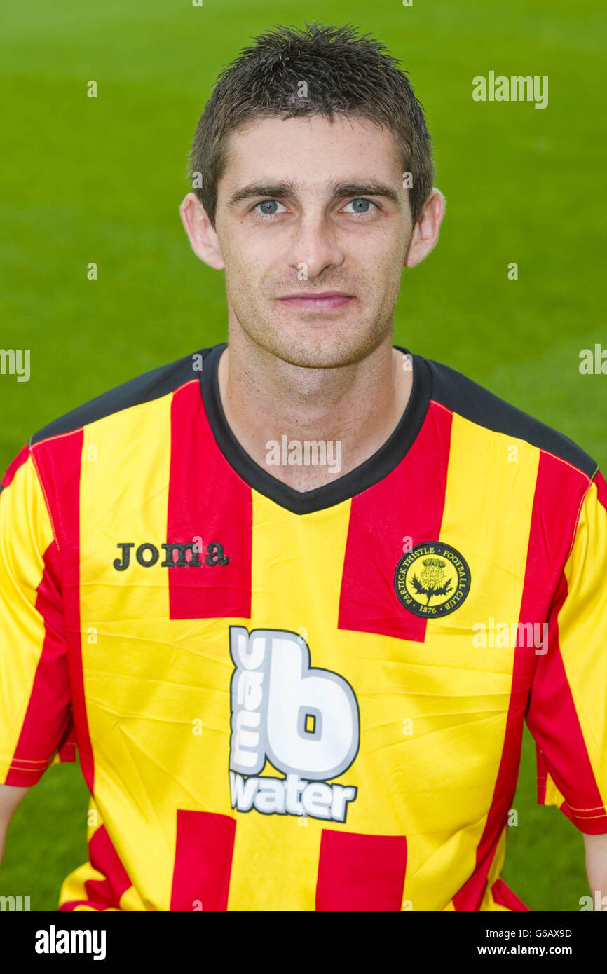 Partick Thistle's Kris Doolan during the photocall at Firhill Stadium ...
