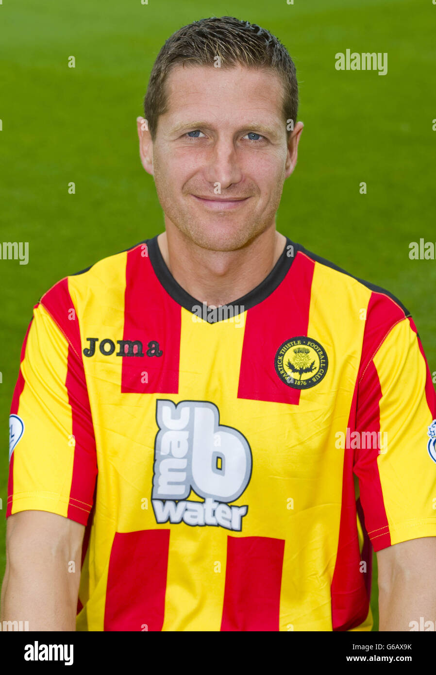 Partick thistles hugh murray during the photocall at firhill stadium hi ...