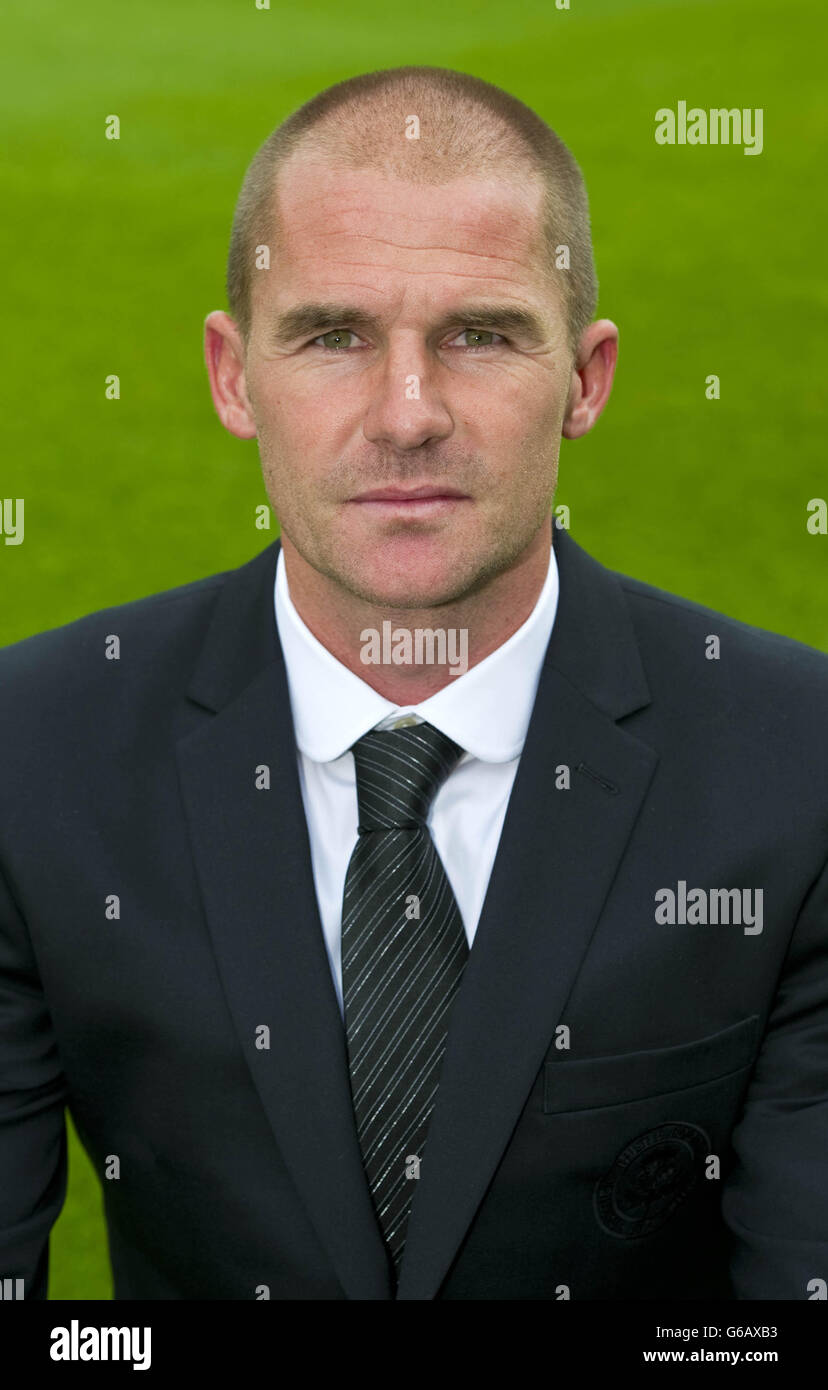 Partick thistle team photocall hi-res stock photography and images - Alamy