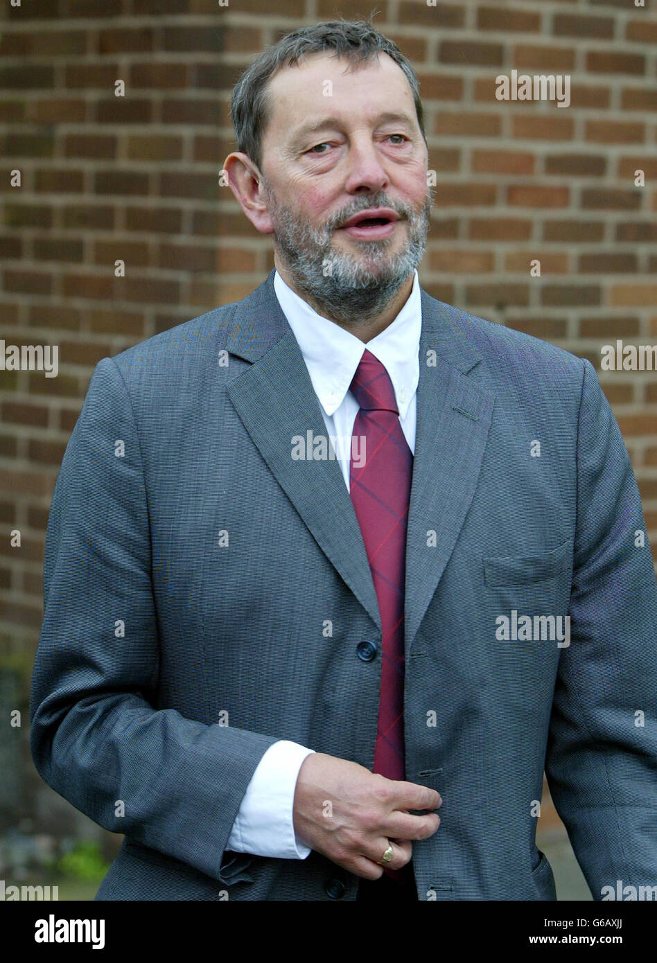 Blunkett Kirby police visit Stock Photo - Alamy