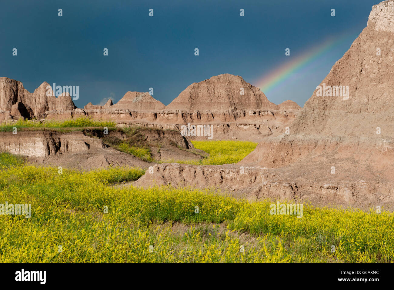Badlands National Park, South Dakota, USA Stock Photo - Alamy