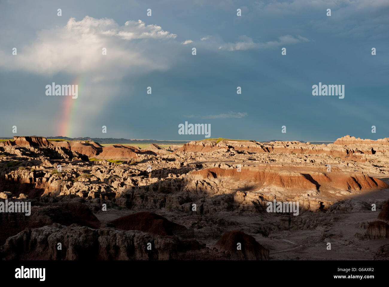 Badlands north dakota rainbow hi-res stock photography and images - Alamy