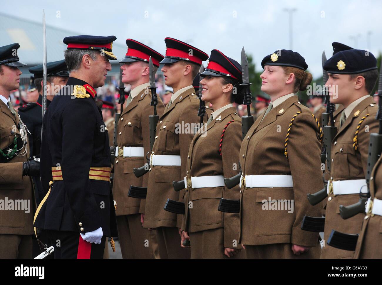 The Head of the Army's Theatre Troops, Major General Tim Radford ...
