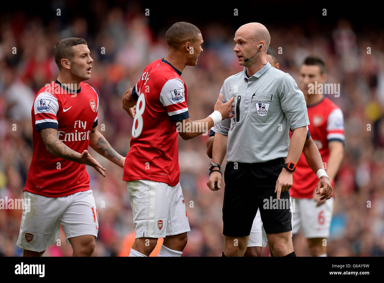 Soccer jack taylor referee hi-res stock photography and images - Alamy
