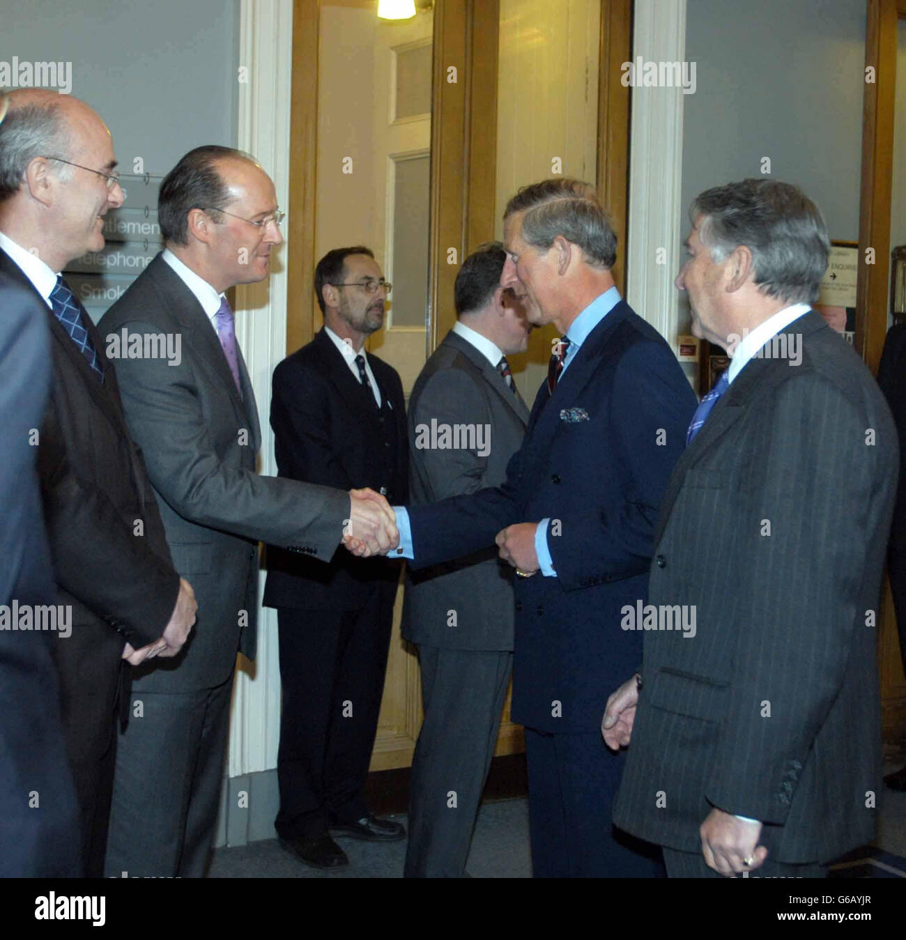 Prince Charles Scottish Parliament blessing Stock Photo - Alamy