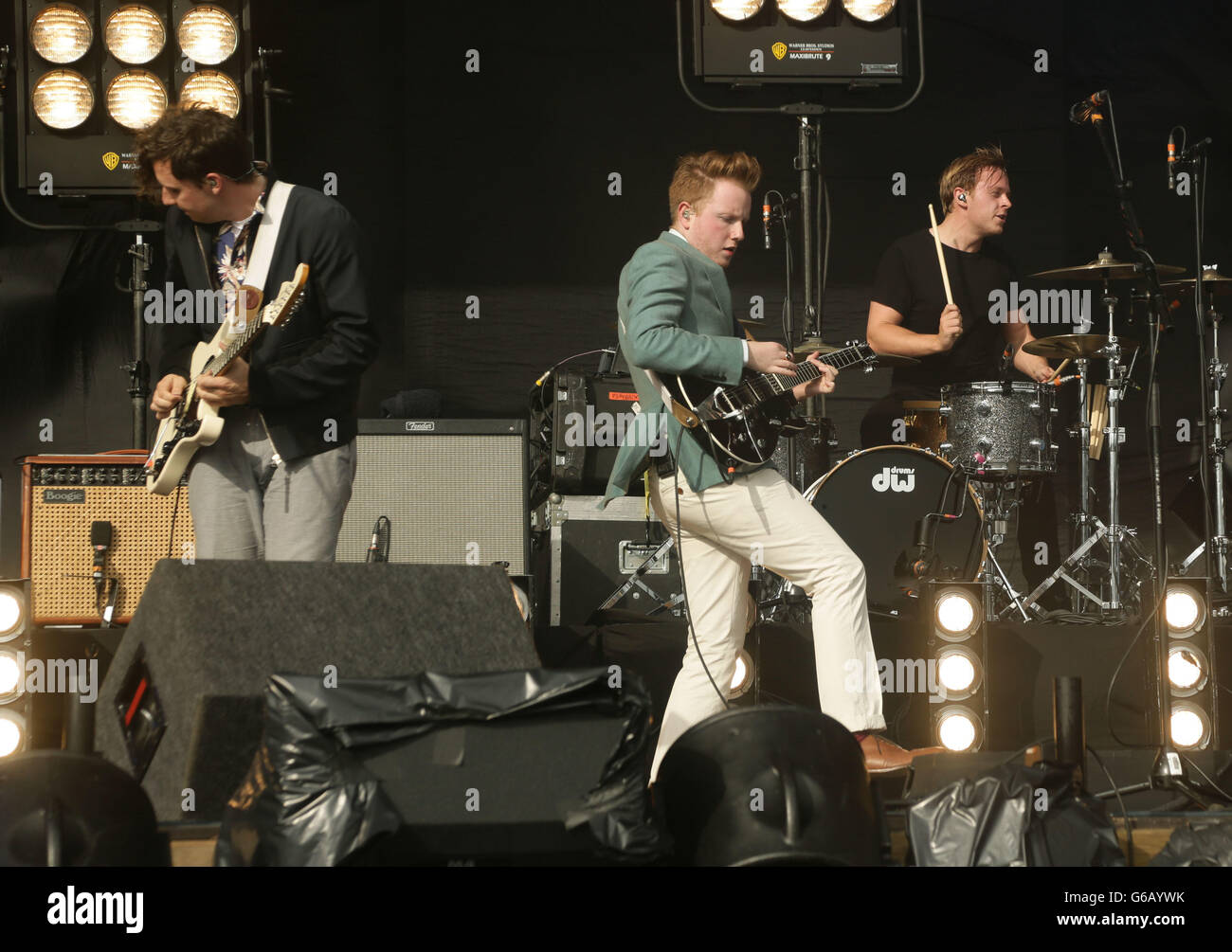 Alex Trimble, Sam Halliday, Kevin Baird of Two Door Cinema Club ...
