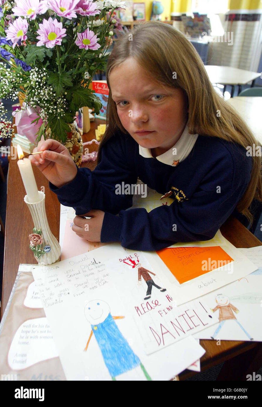 Daniel Entwistle Missing - School Stock Photo - Alamy