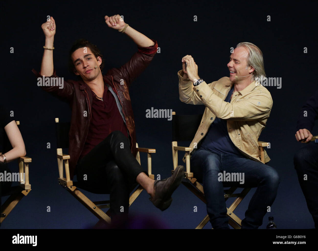 Meet the Actors event - London Stock Photo - Alamy