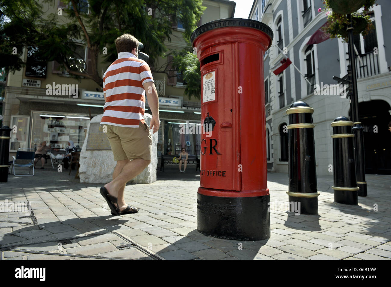 Gibraltar post box hi-res stock photography and images - Alamy