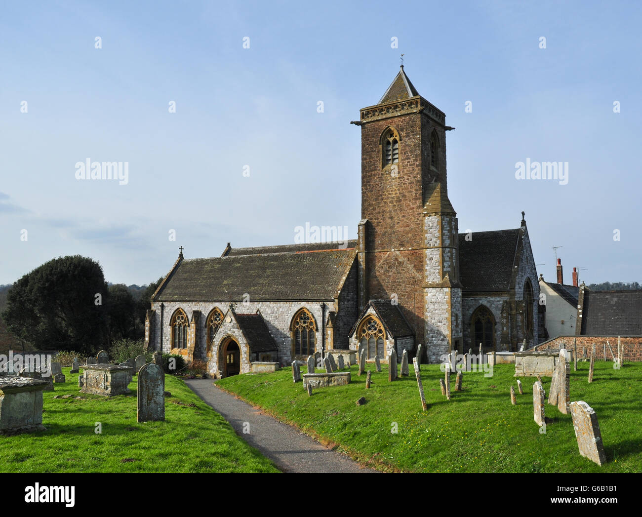 Church of St Michael, Otterton, Devon, England, UK Stock Photo - Alamy