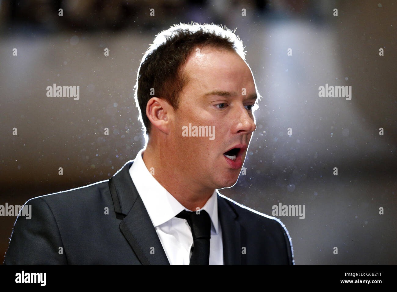 Russell Watson photographed during a showcase event held at British ...