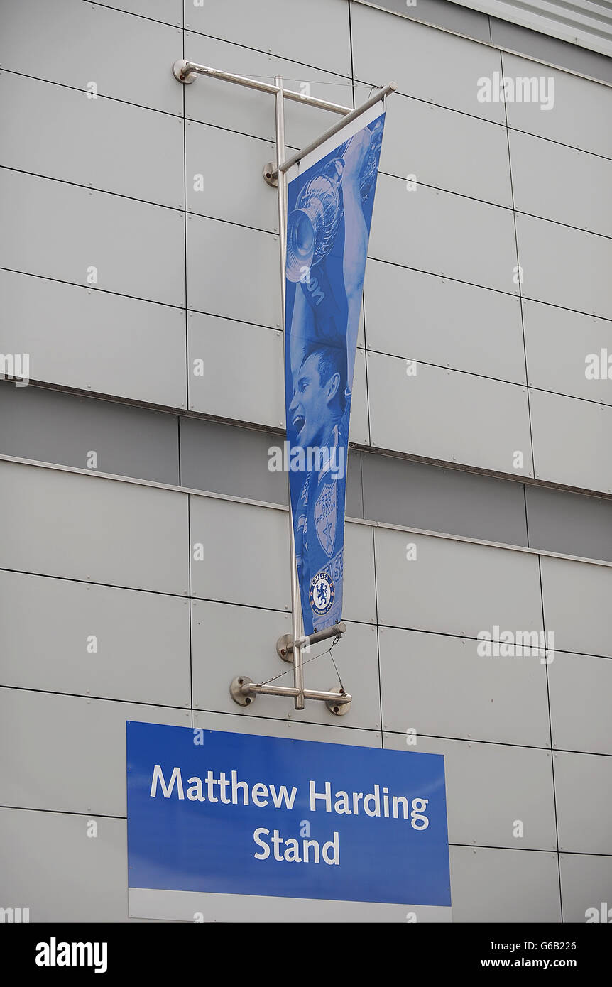 Stamford bridge matthew harding stand hi-res stock photography and ...