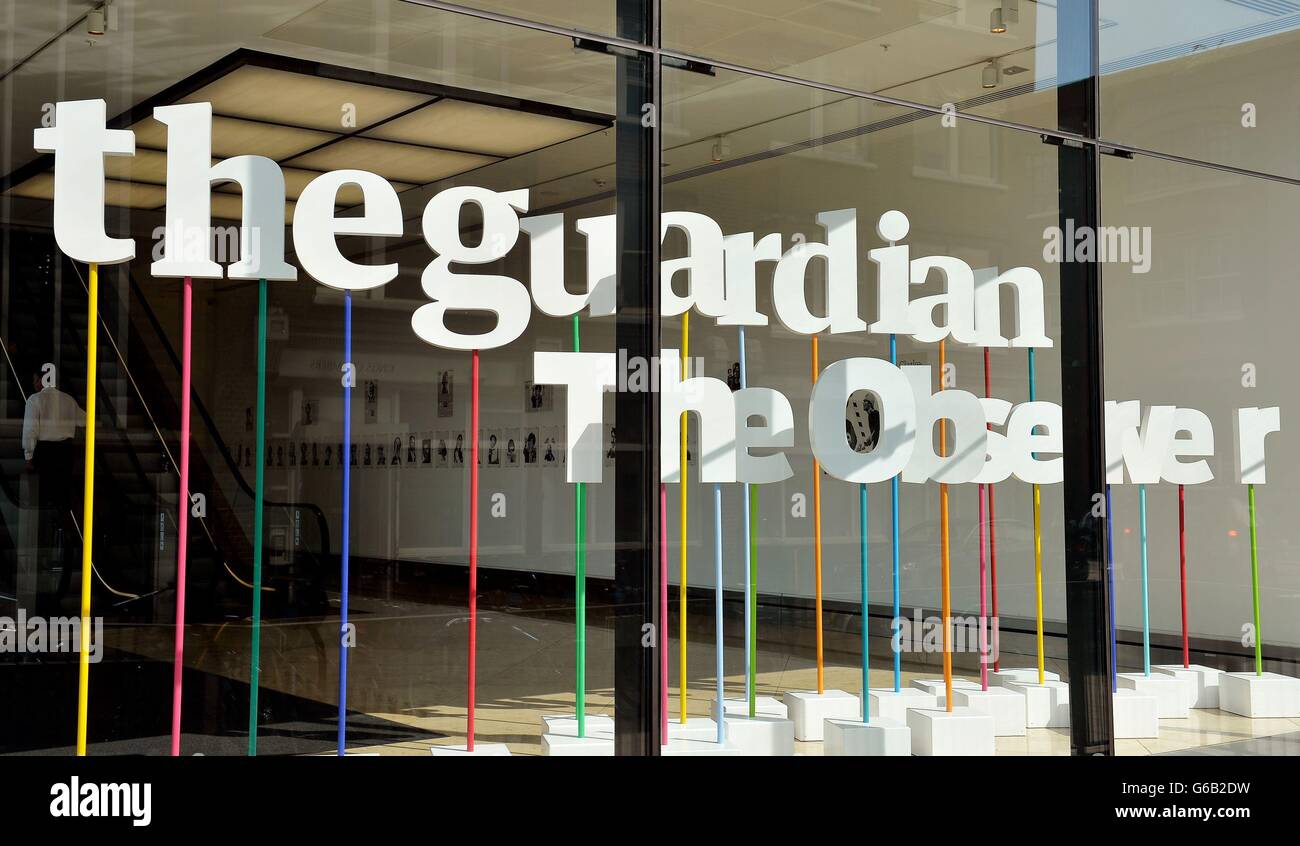 Guardian office newspaper hi-res stock photography and images - Alamy