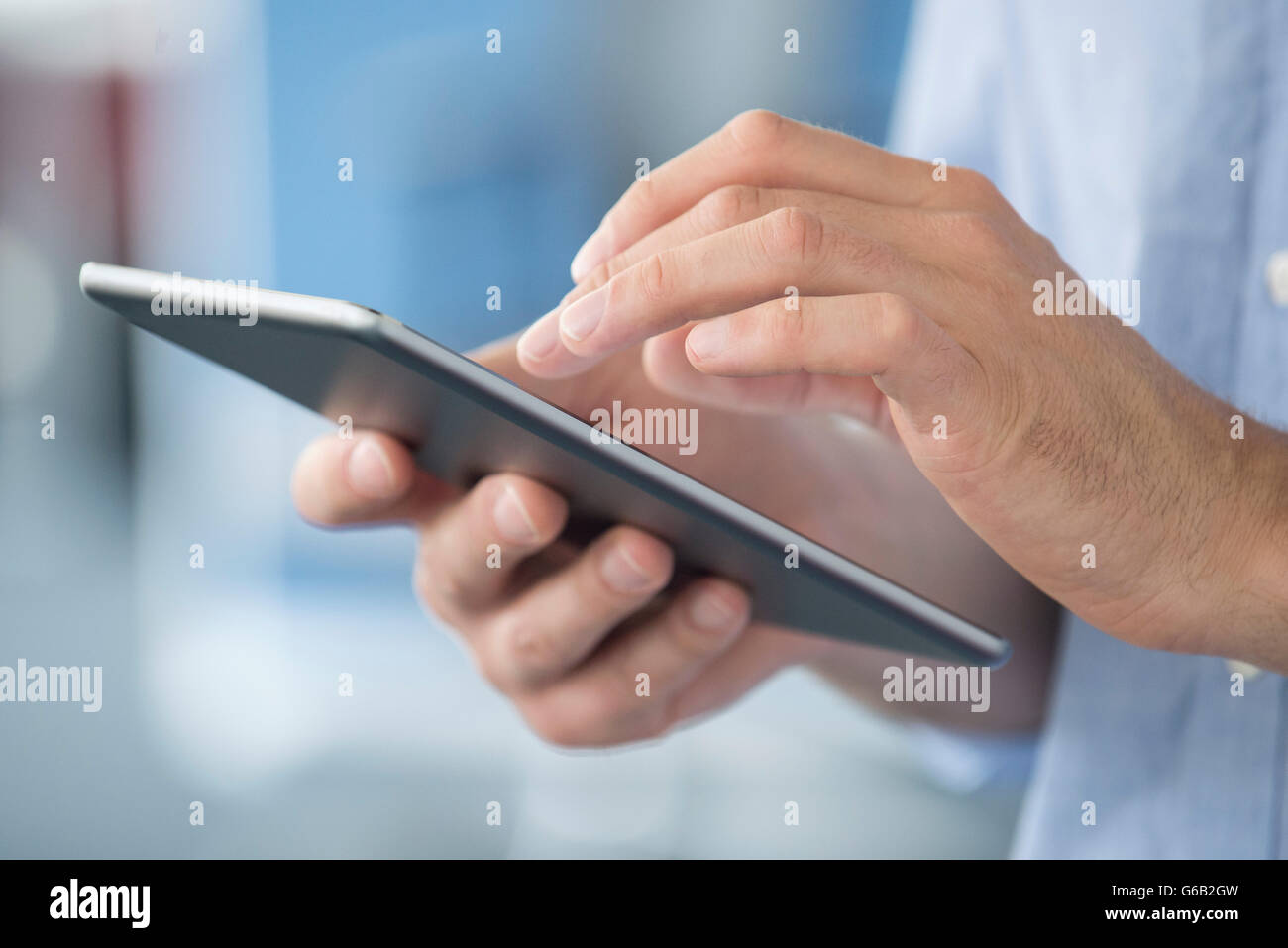 Close up tight shot man hi-res stock photography and images - Alamy