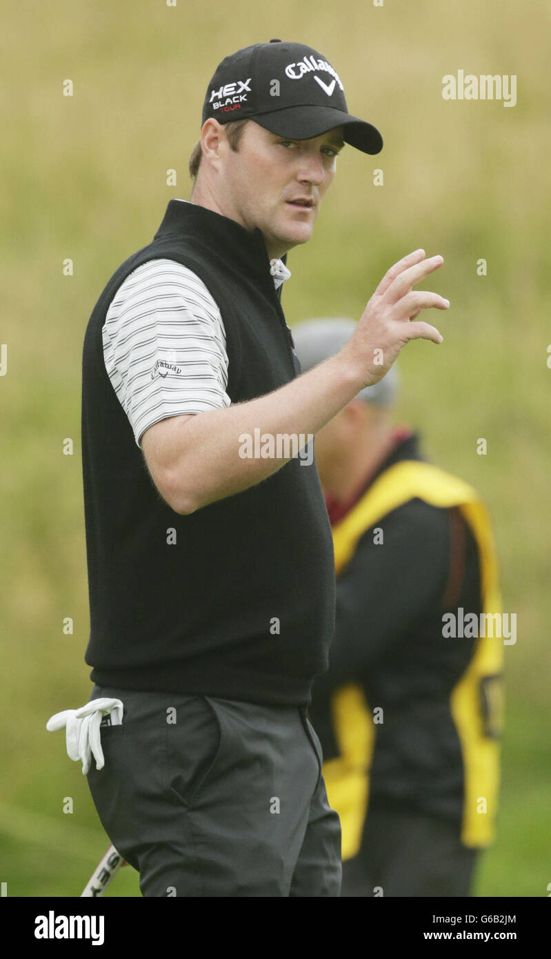 Marc Warren during day one of the 2013 Johnnie Walker Championships at ...