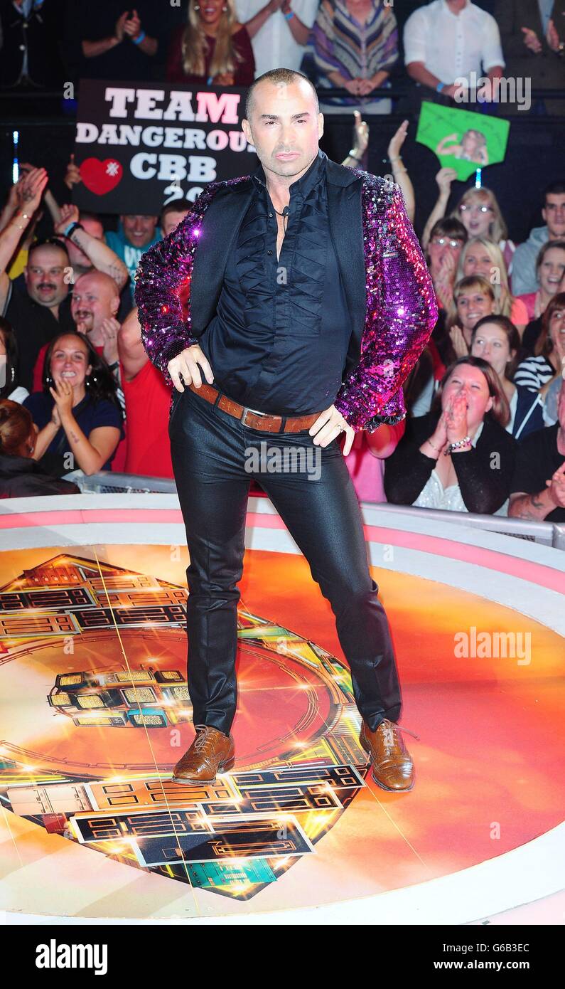 Louie Spence entering the Celebrity Big Brother House at Elstree ...