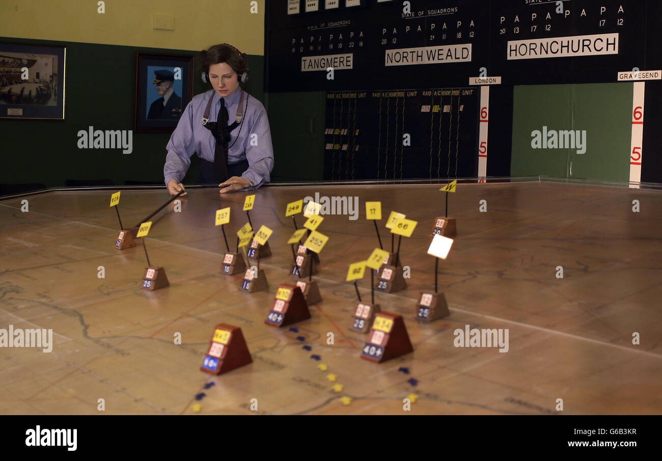 A general view of the Flight Operations Room in The Battle of Britain ...