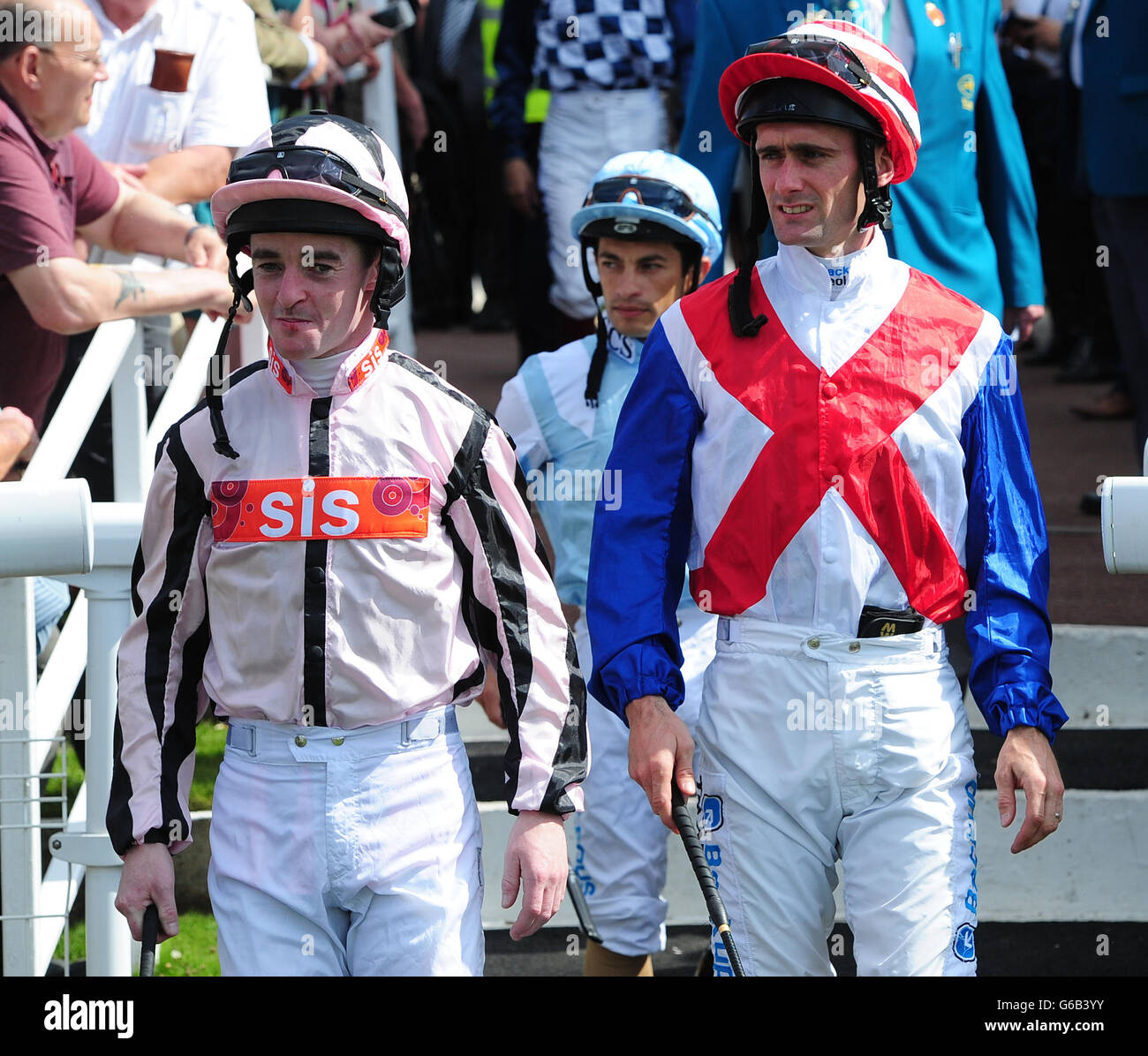 Day two yorkshire ebor festival york racecourse hi-res stock ...