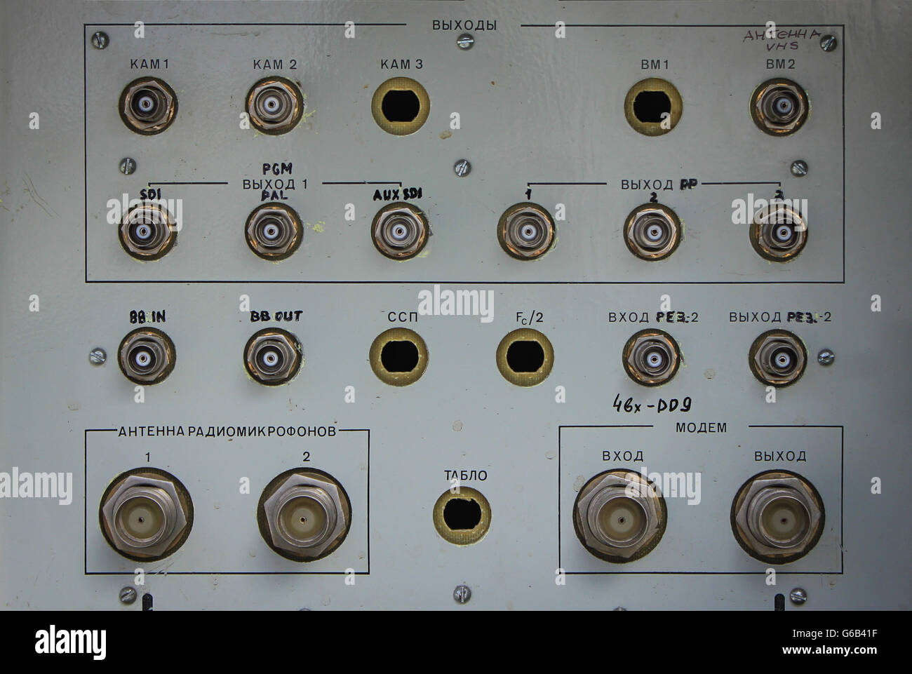 Connection cables and connectors hi-res stock photography and images ...