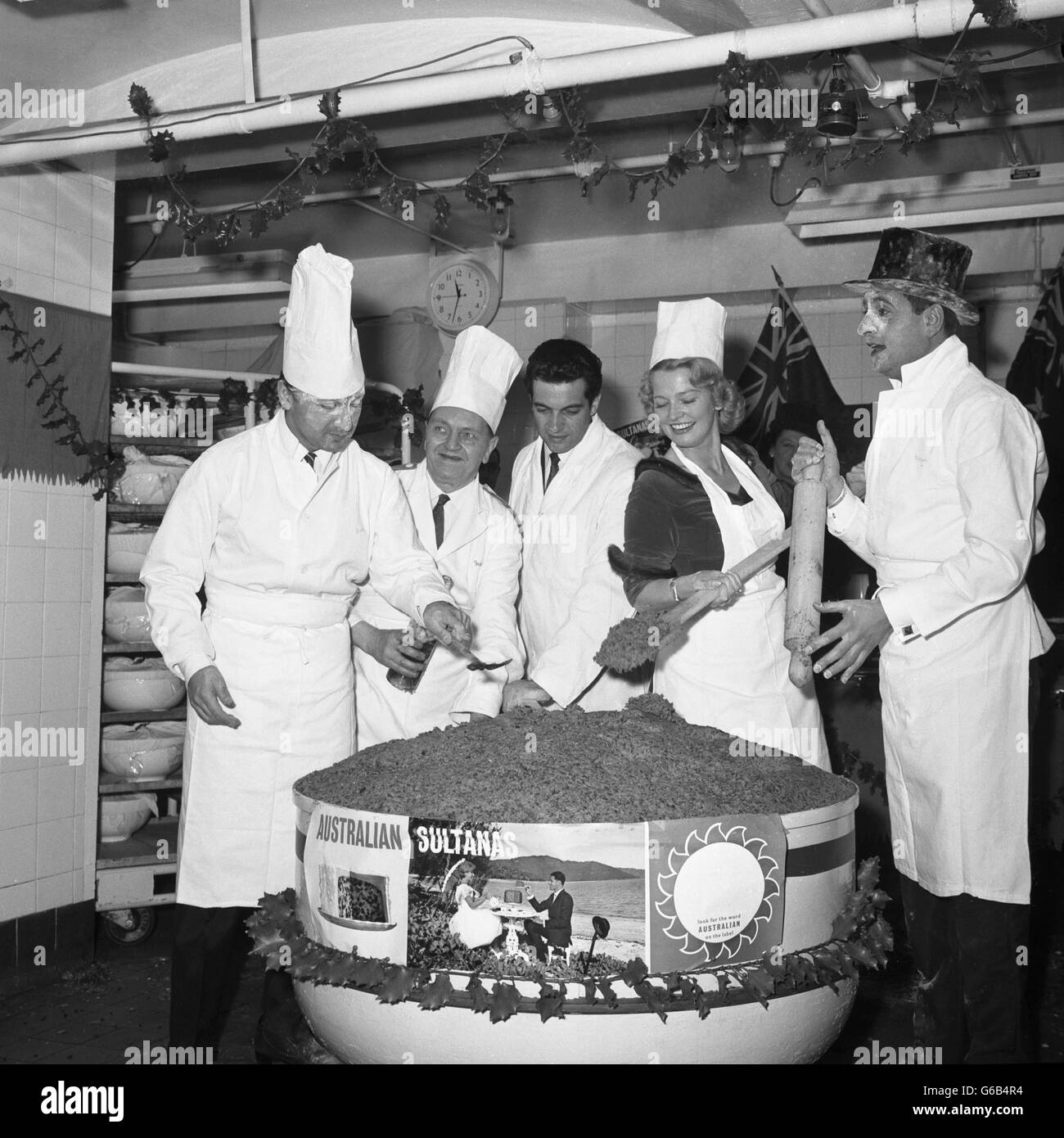 Stars of the London Palladium pantomime Puss in Boots help chef Albert ...