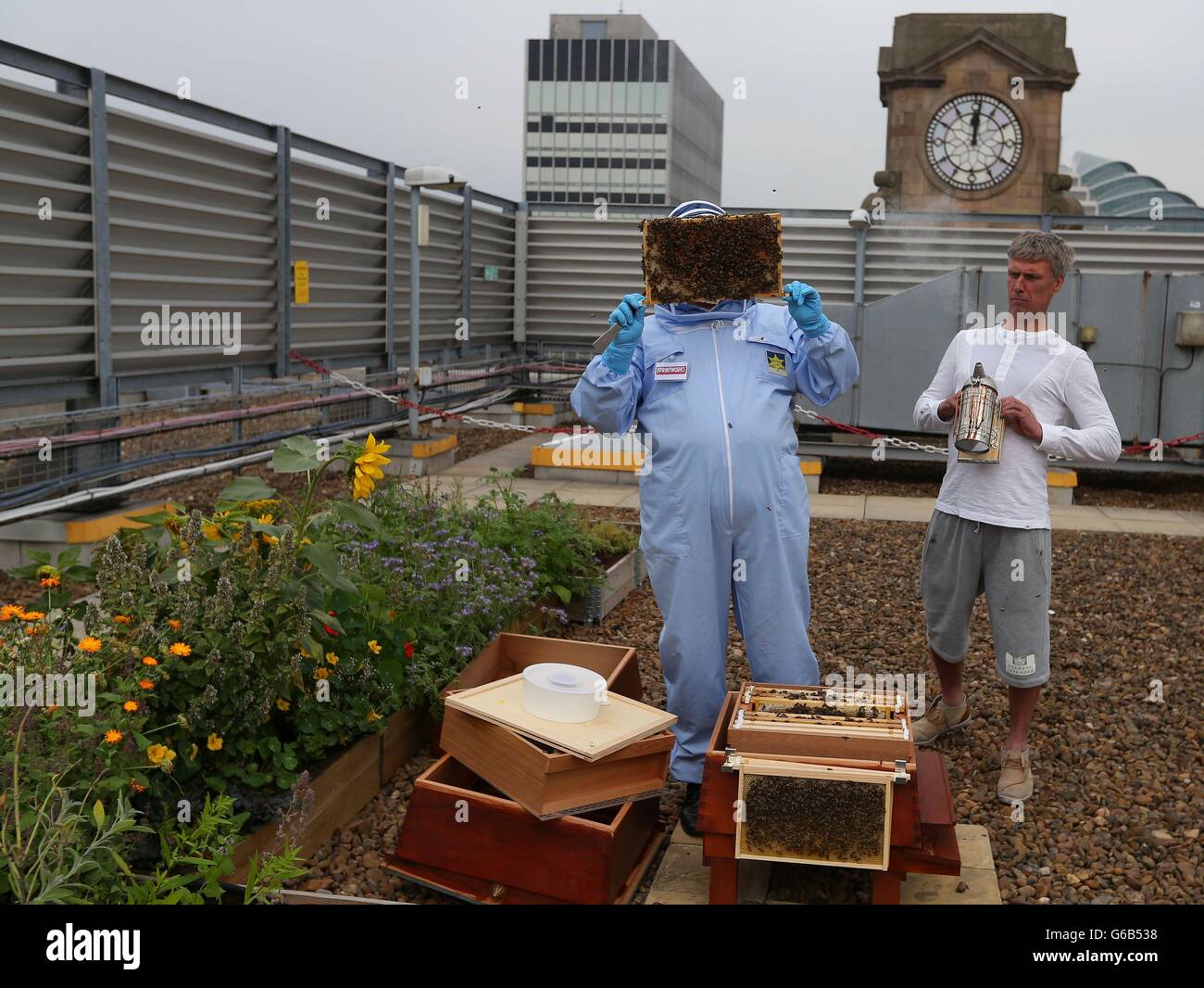 Mark Berry, aka Bez, former member of Manchester band the Happy Mondays ...
