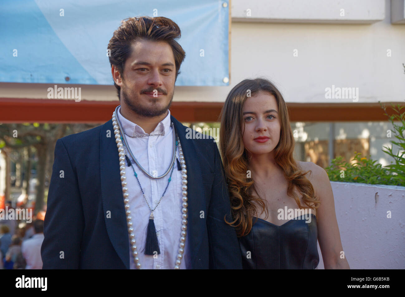 21 june 2016 aurelien wiik actor lou gala hi-res stock photography and ...