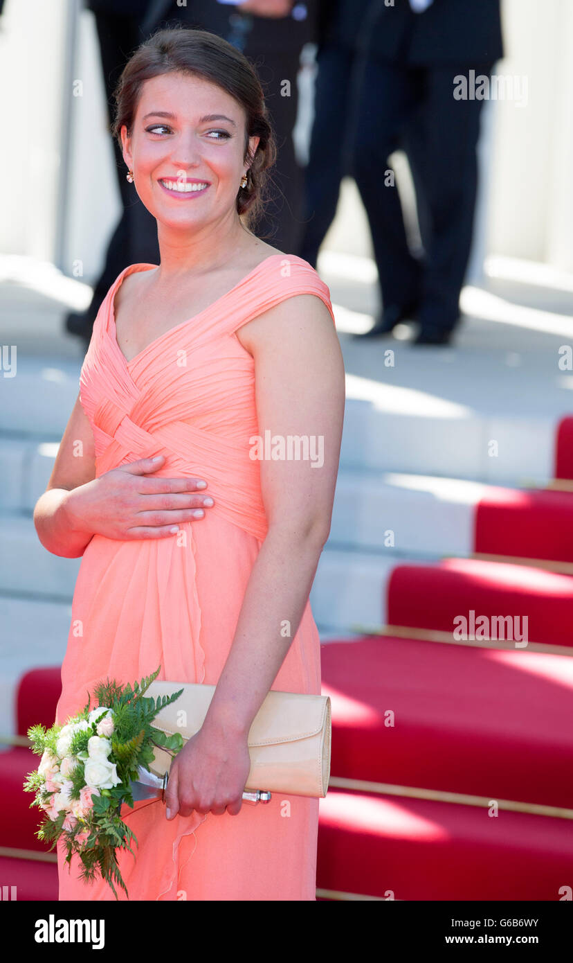 Luxemburg, Luxembourg. 23rd June, 2016. Prince Louis, Princess Tessy ...