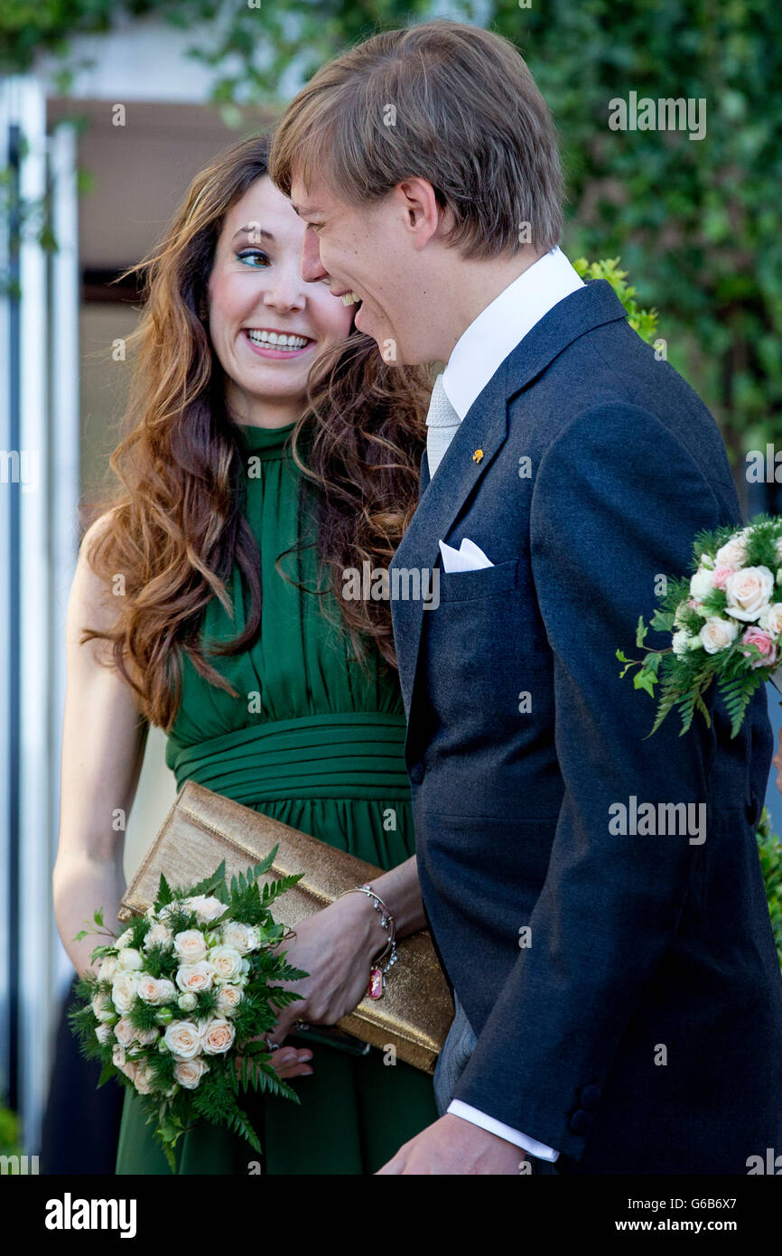 Luxemburg, Luxembourg. 23rd June, 2016. Prince Louis and Princess Tessy ...