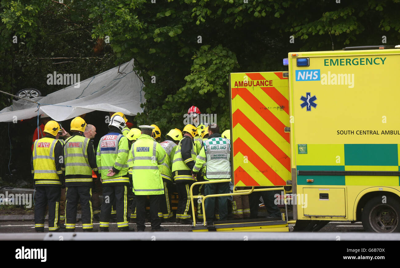 Vehicle extrication scene hi-res stock photography and images - Alamy