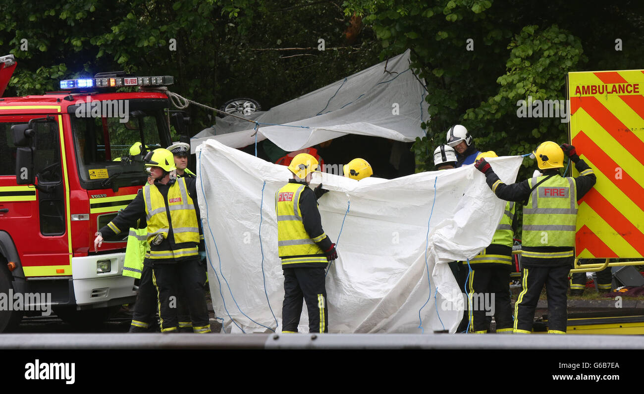 Vehicle extrication scene hi-res stock photography and images - Alamy