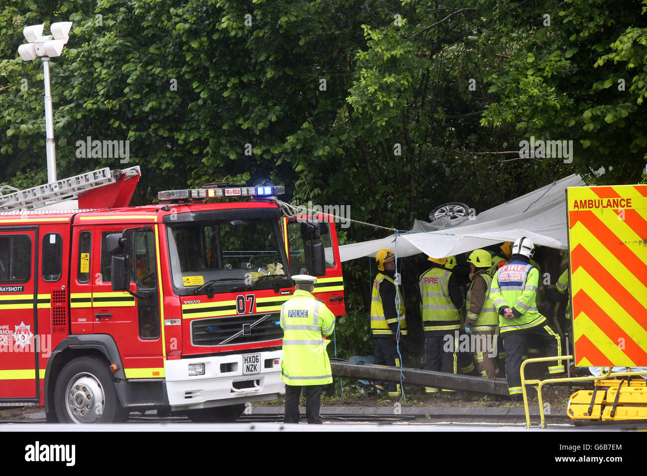 Vehicle extrication scene hi-res stock photography and images - Alamy