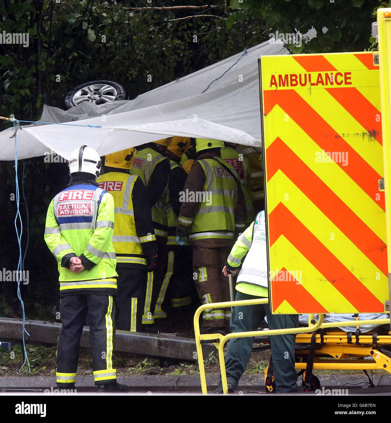 Vehicle extrication scene hi-res stock photography and images - Alamy
