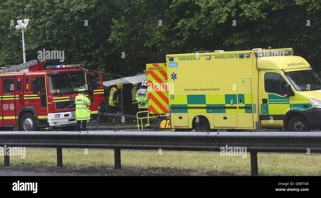 Vehicle extrication scene hi-res stock photography and images - Alamy