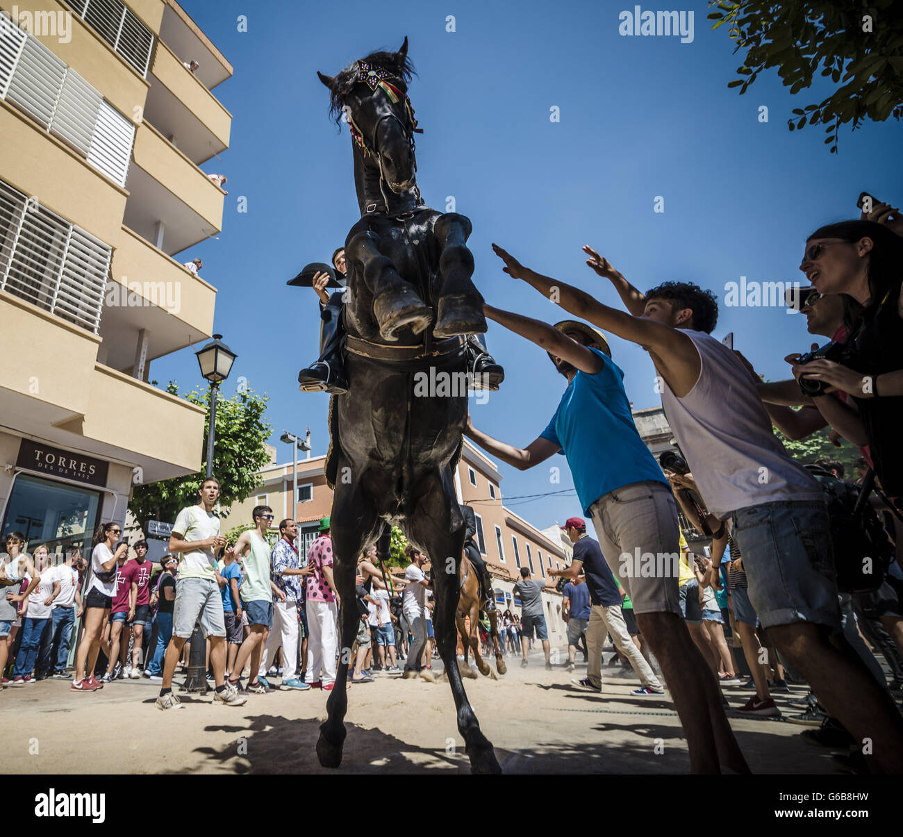 Festival of saint joan menorca hi-res stock photography and images - Alamy