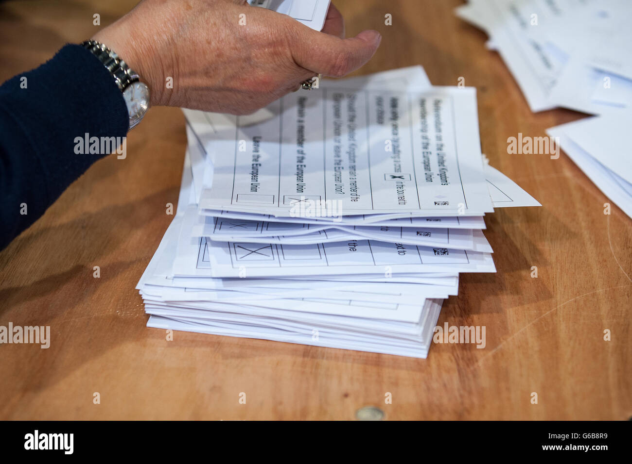 Ballot papers ireland hi-res stock photography and images - Alamy