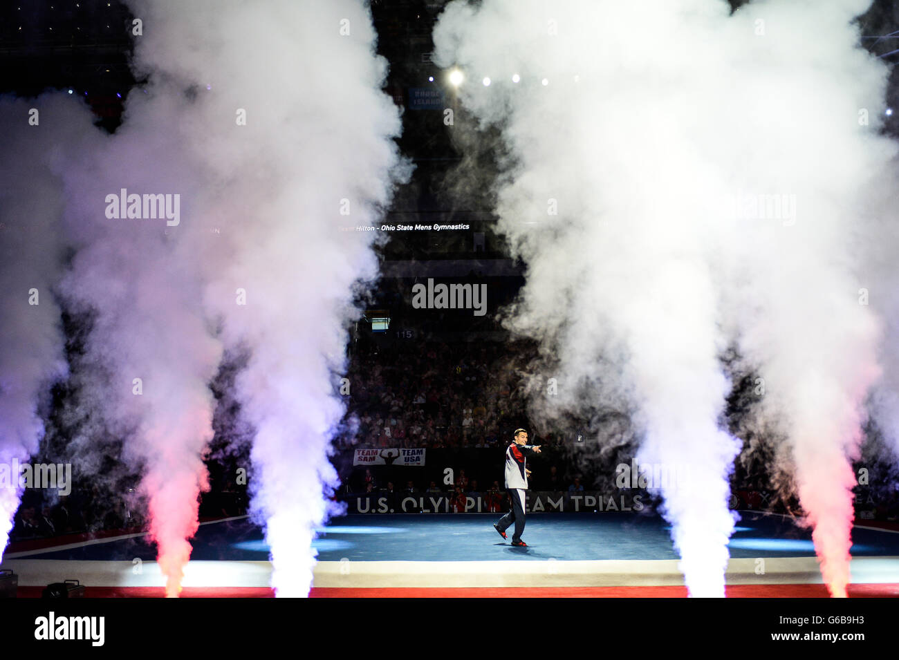 St. Louis, Missouri, USA. 23rd June, 2016. BRANDON WYNN is introduced ...
