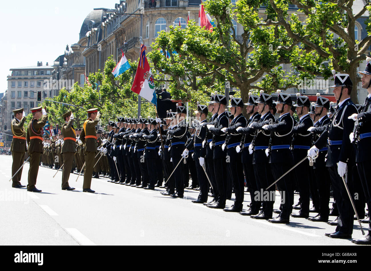 Luxembourg, 23-06-2016 Grand Duke Henri and Grand-Duc he·ritier ...