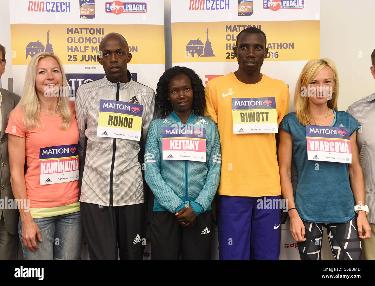 Olomouc, Czech Republic. 24th June, 2016. Runners from left: Petra ...