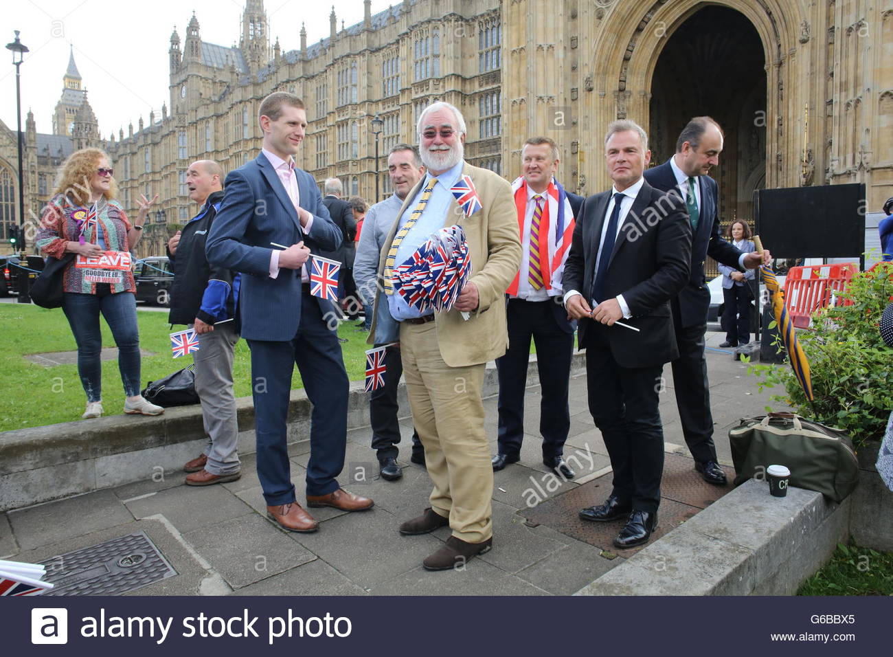 Westminster, London, UK. 24th June, 2016. EU Referendum: Leave ...