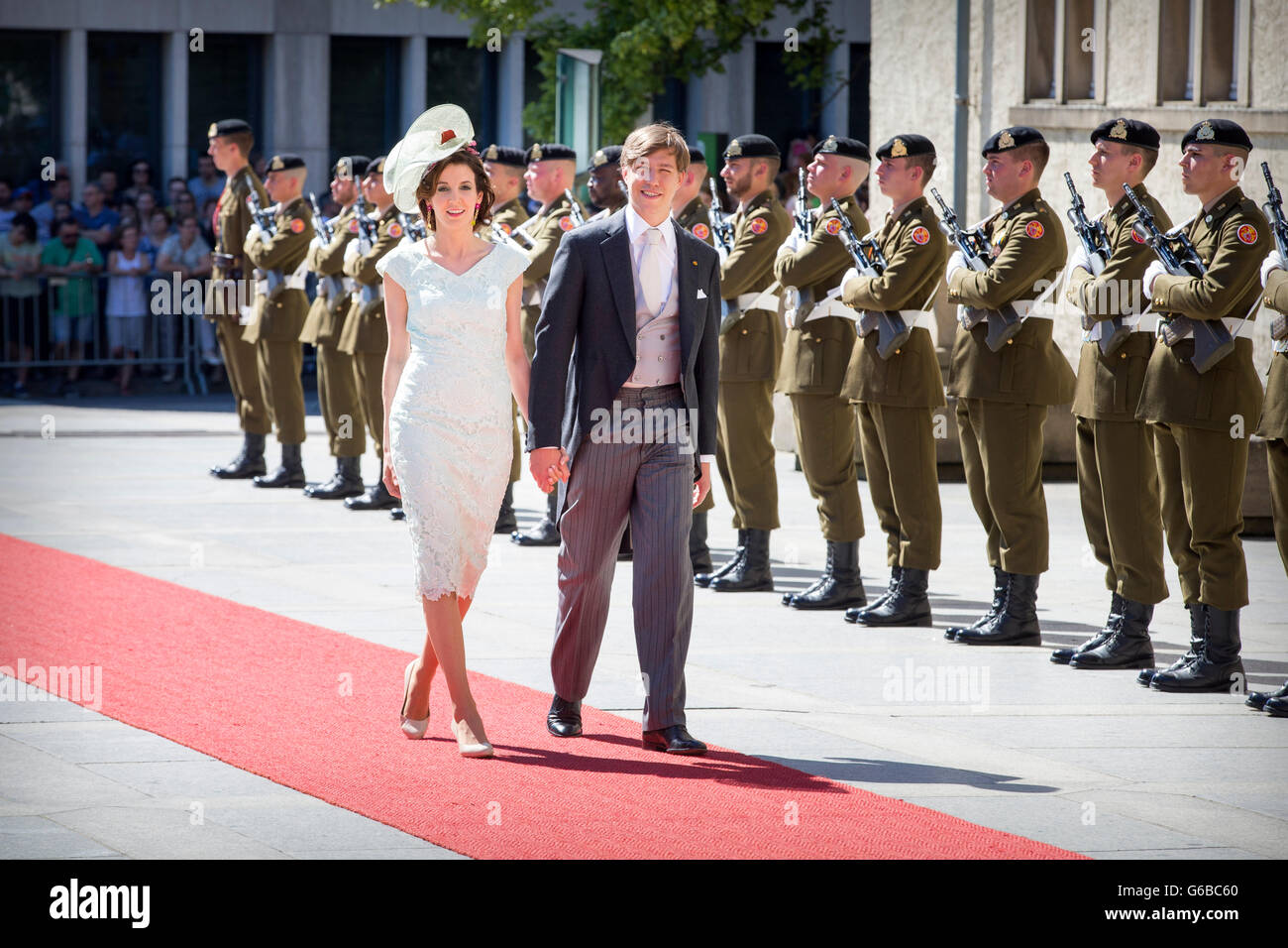 Luxembourg, Luxembourg. 23rd June, 2016. Prince Louis and Princess ...