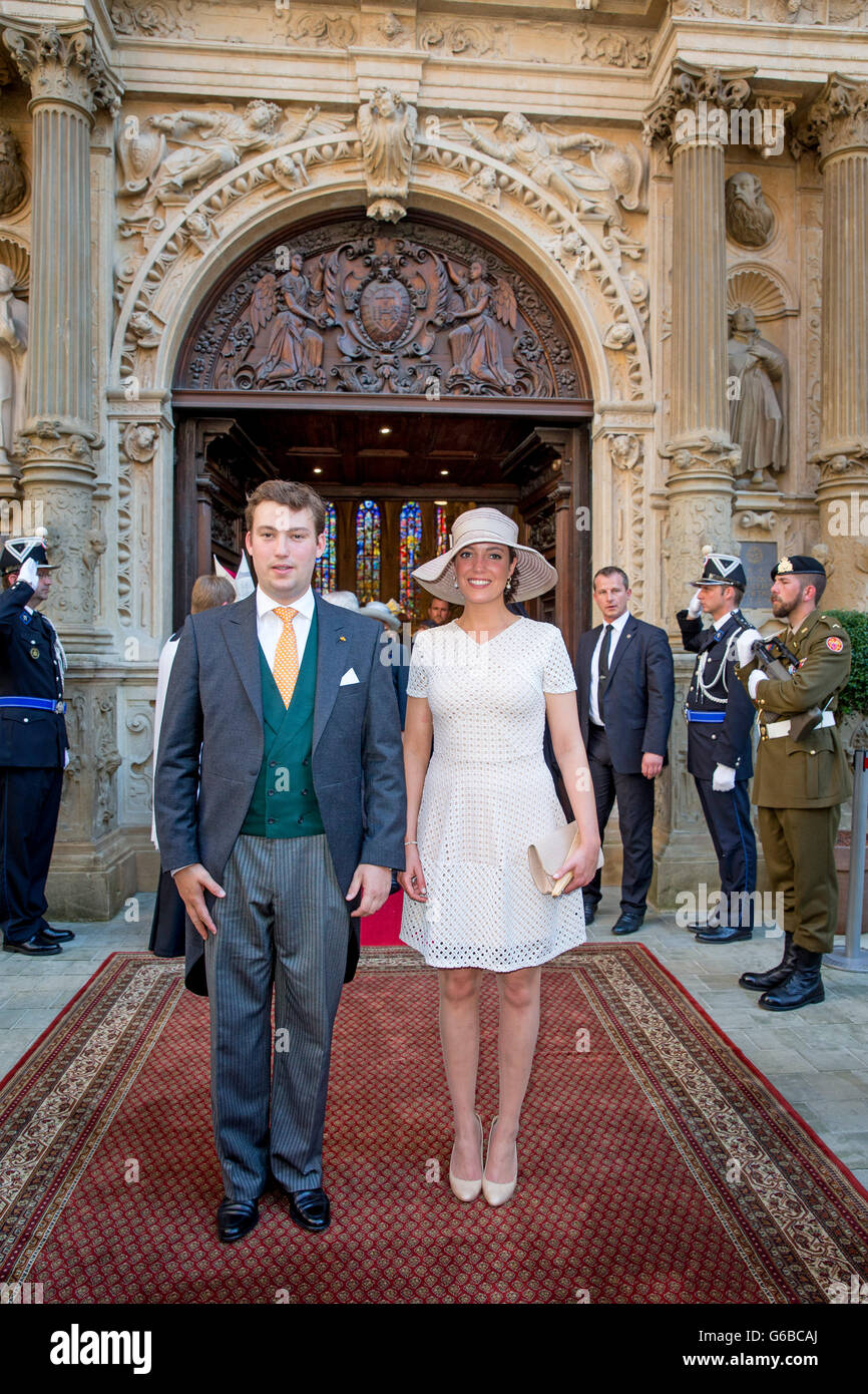 Luxembourg, Luxembourg. 23rd June, 2016. Prince Sebastien and Princess ...