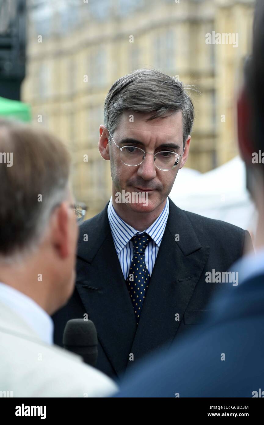 William rees mogg hi-res stock photography and images - Alamy