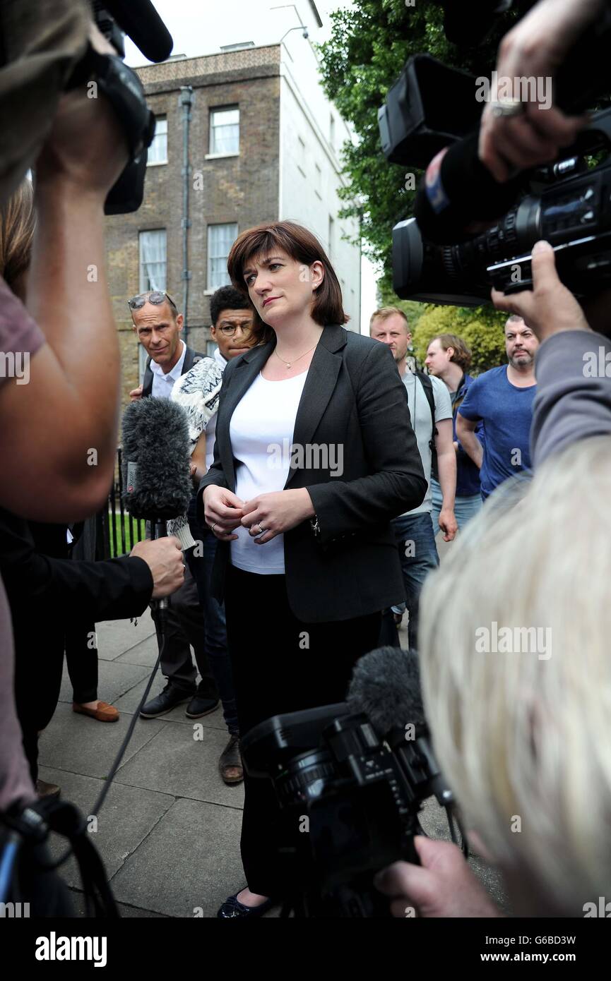 Nicky Morgan MP, EU Referendum result day in London, UK Stock Photo - Alamy