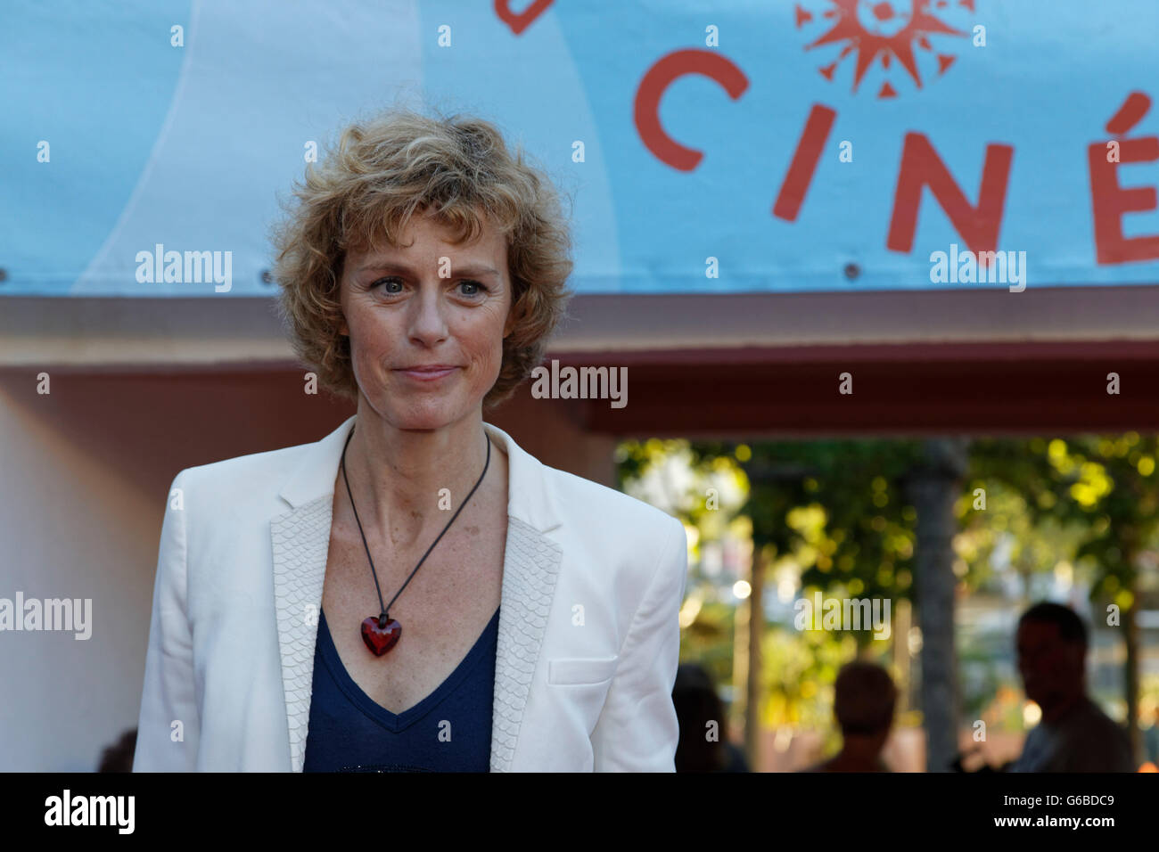Cap of Agde, France. 23th June, 2016. Anne Richard attends the Herault ...
