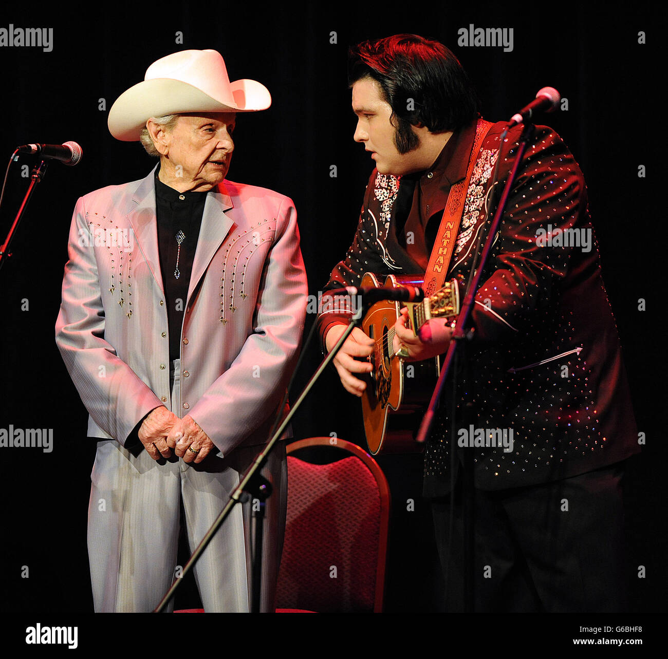 File. 24th June, 2016. Bluegrass music pioneer RALPH STANLEY died ...