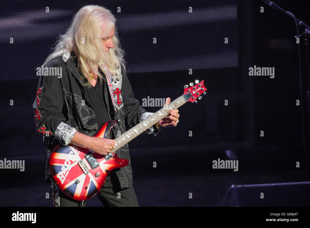 Clarkston, Michigan, USA. 22nd June, 2016. HOWARD LEESE of BAD COMPANY ...